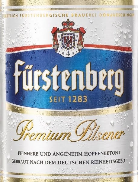 Furstenberg Premium Pilsener Bier | prices, stores, tasting notes ...